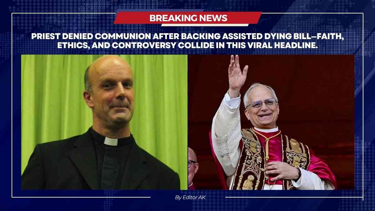 Shocking Ban: Priest Denied Communion for His Beliefs