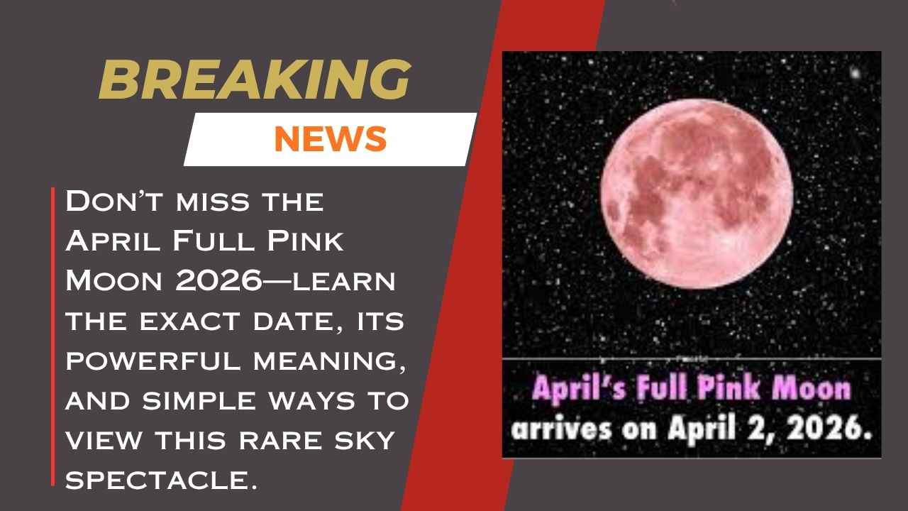 April Full Pink Moon 2026: Exact Date, Meaning and Best View